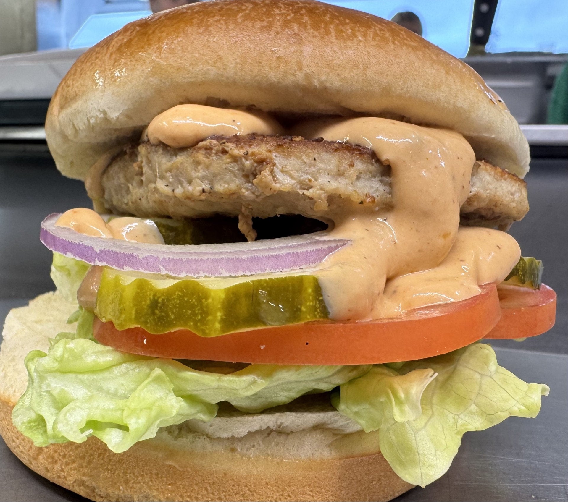 Grilled Turkey Chipotle Burger | Fidalgo Drive-In 2908 Commercial Ave ...
